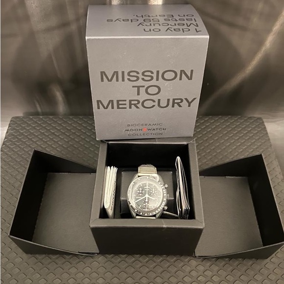 Swatch | Accessories | Newswatch X Omega Bioceramic Moon Swatch ...